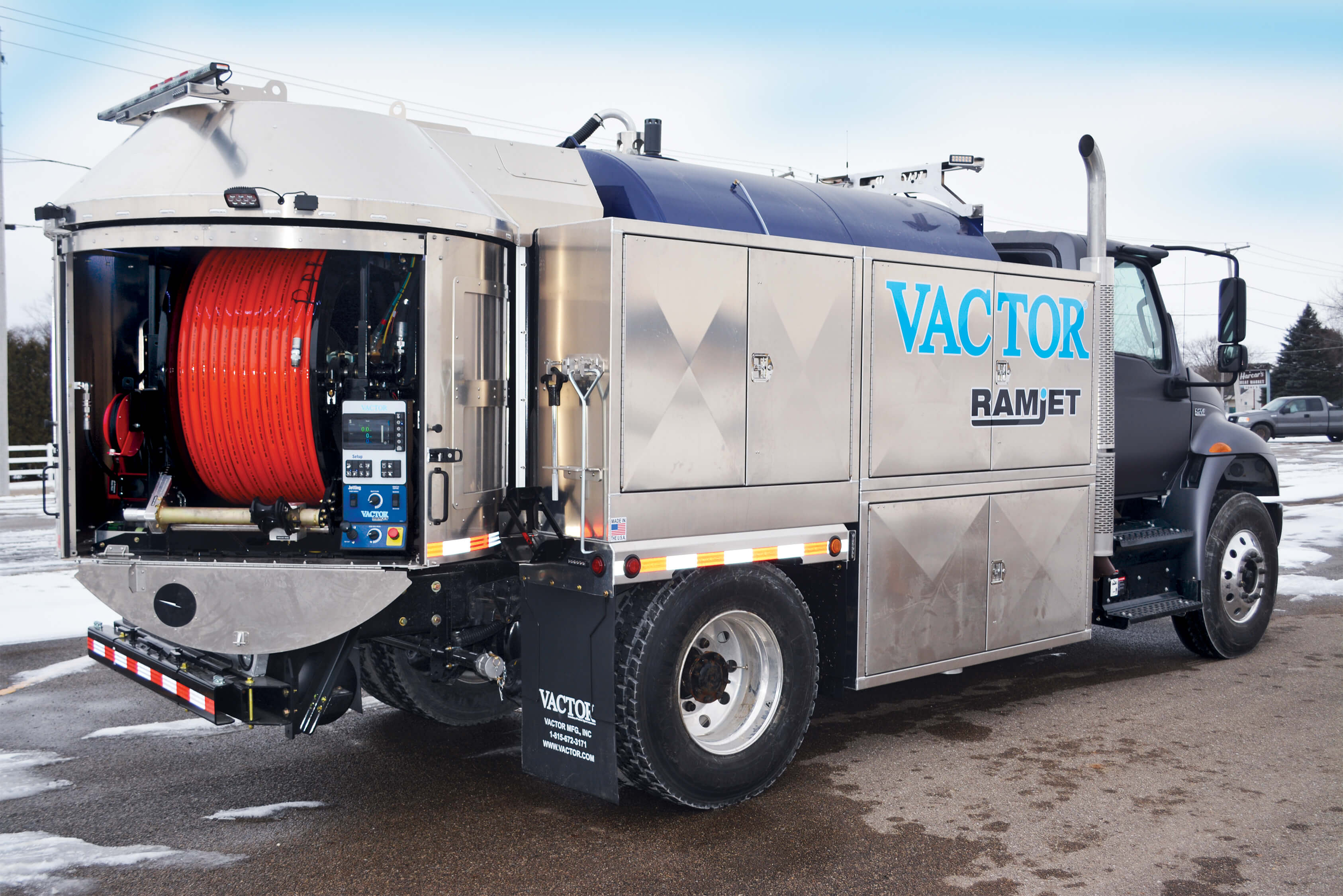 Vactor Introduces Redesigned Ramjet with IntuiTouch® Controls