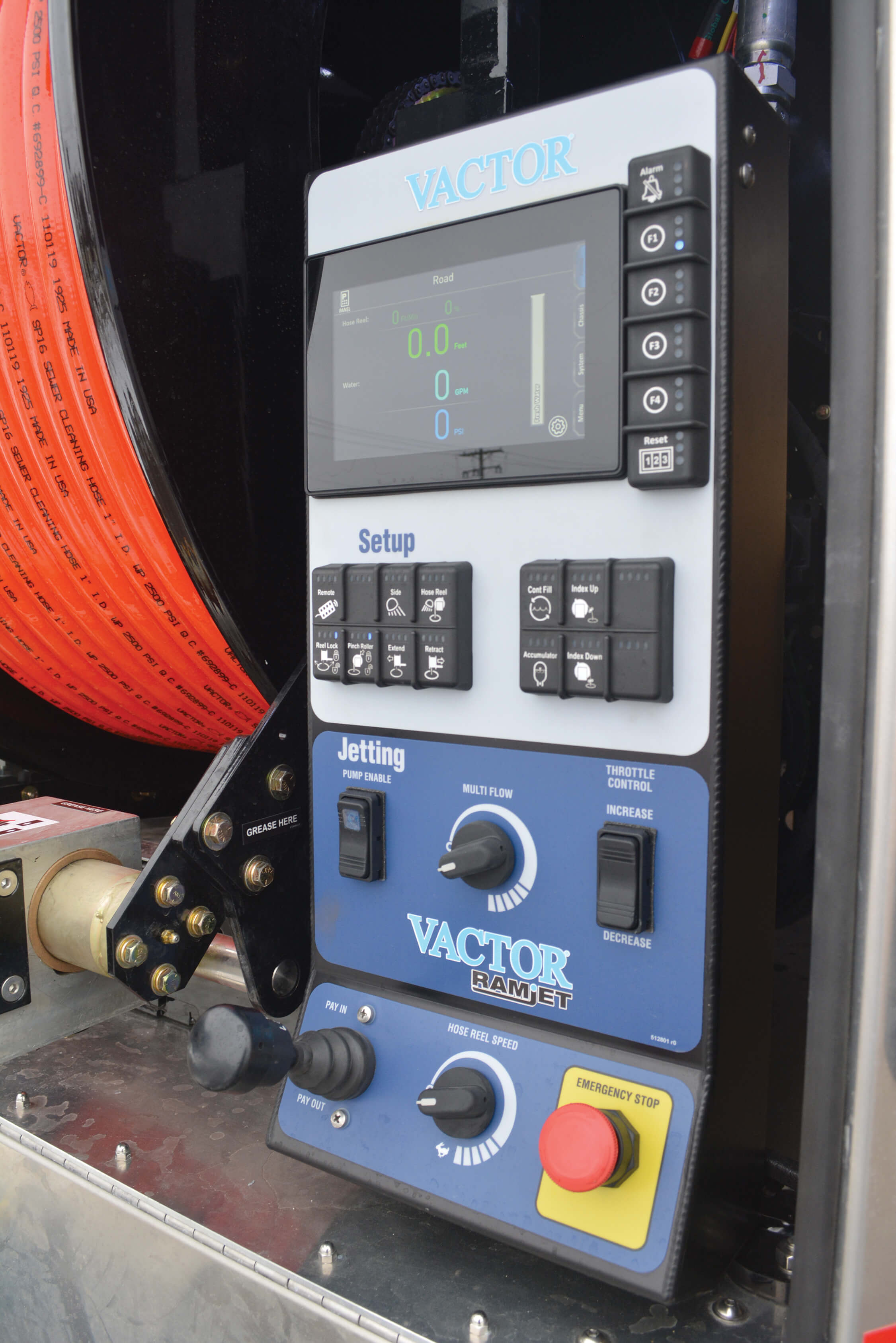 Vactor Introduces Redesigned Ramjet with IntuiTouch® Controls