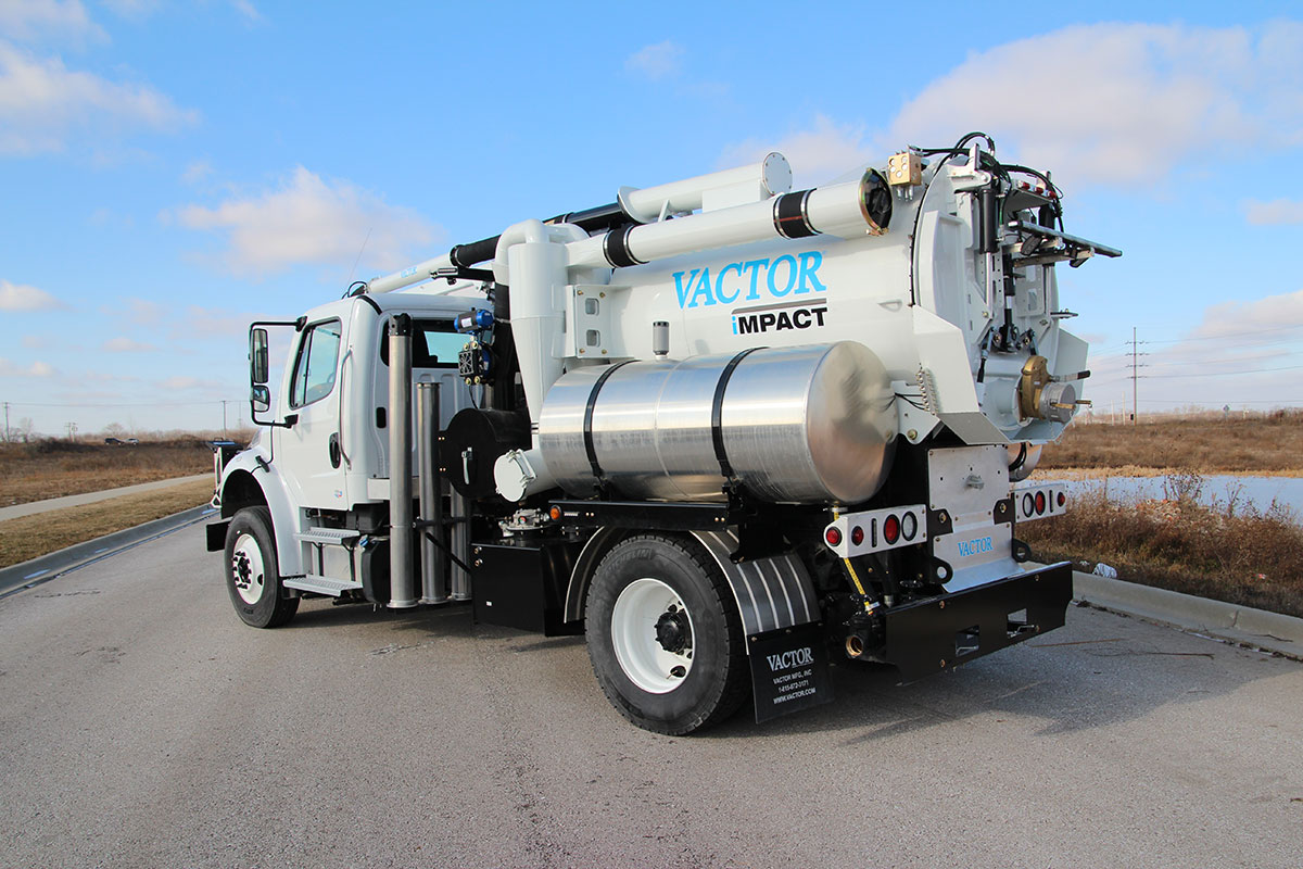 iMPACT Compact Sewer Cleaner | Small Vac Truck